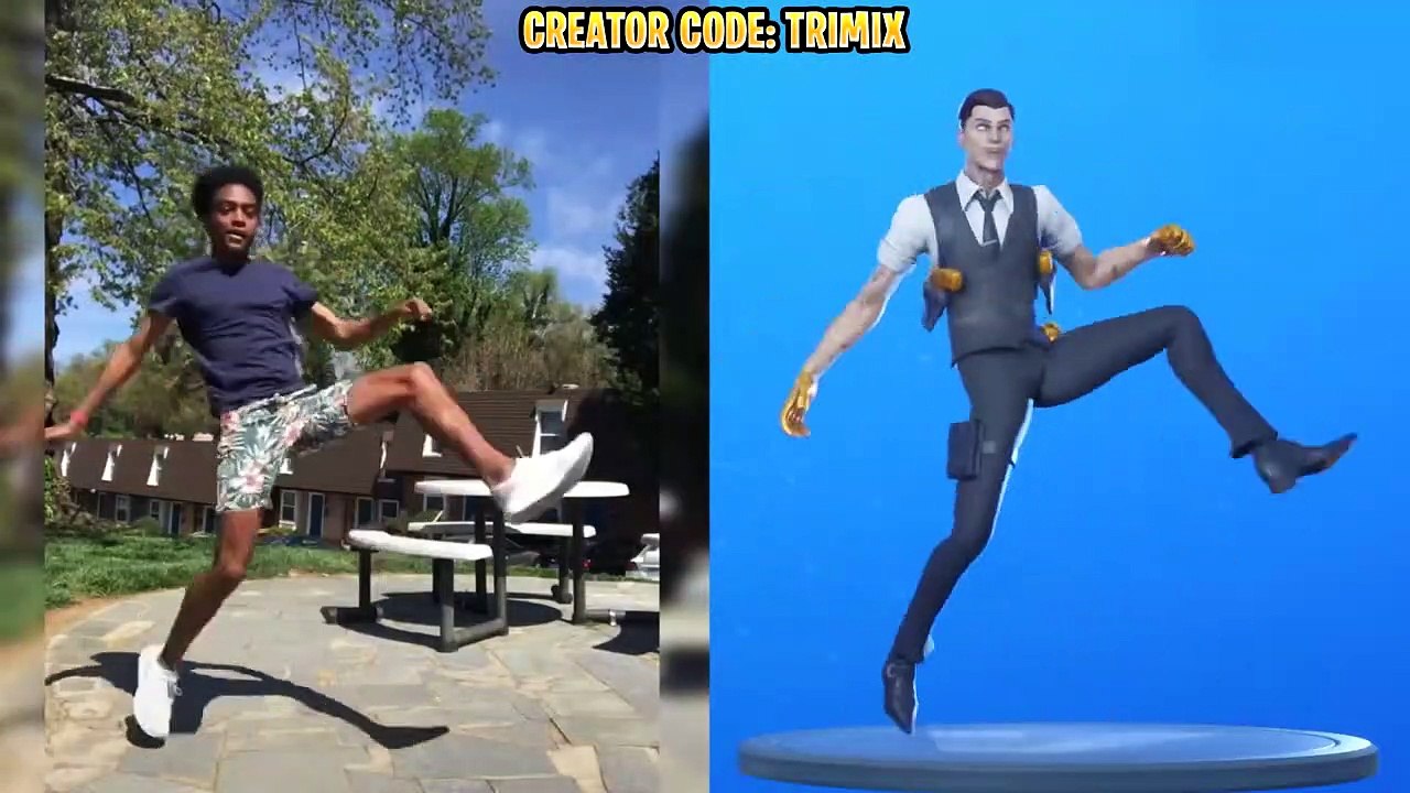 *New* Fortnite Dances & Emotes In Real Life..! (Travis Scott Rage ...