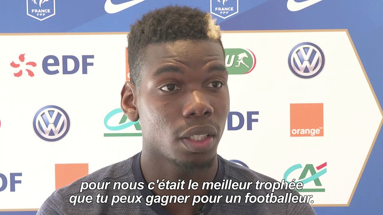 Pogba à l'AFP: "dur de repartir et taper fort" après le Mondial ...