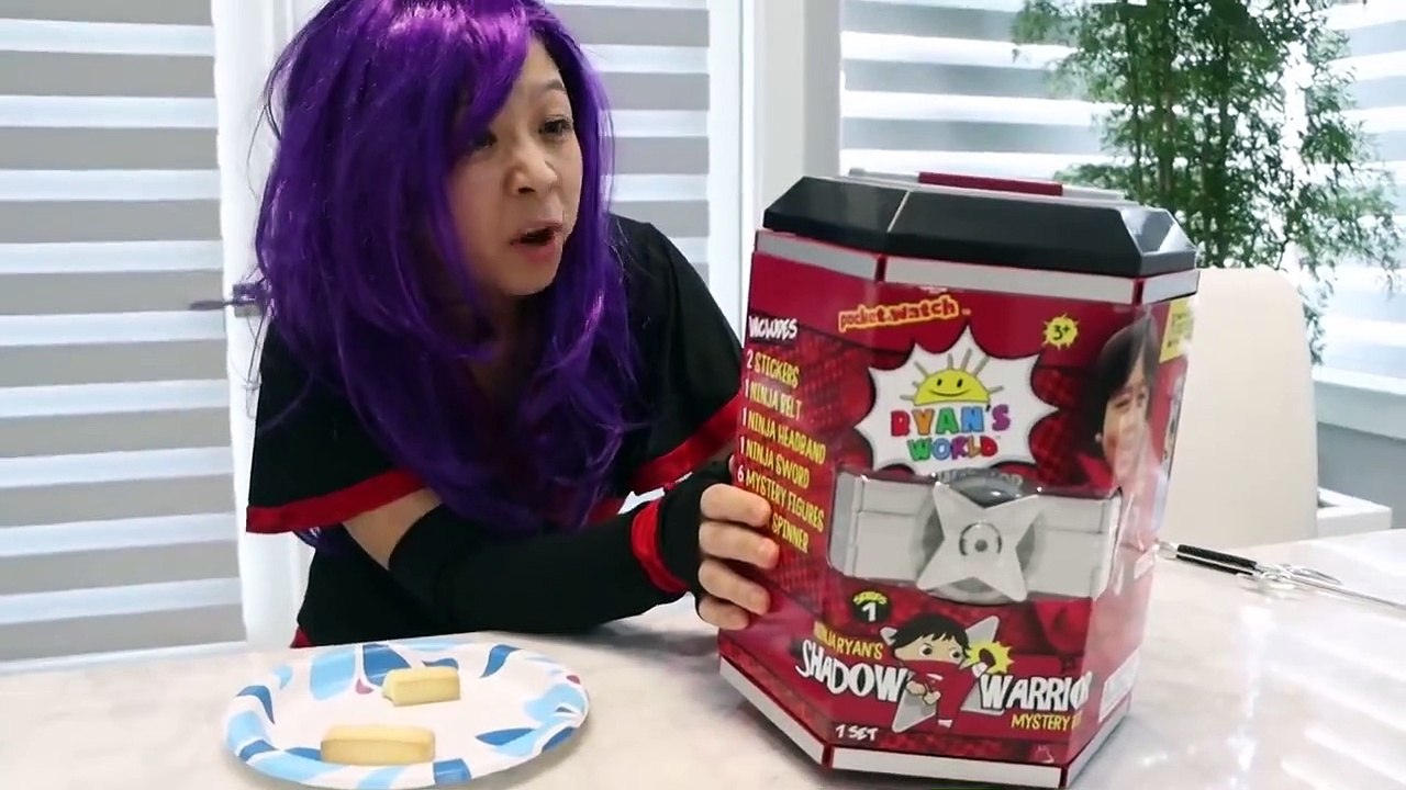 Ninja Ryan Shadow Warrior Mystery Box! Ryan’S World Mystery Toy ...