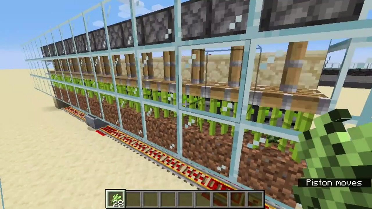 Highly Efficient Sugar Cane Farm | Updated Redstone | Minecraft Java 1. ...