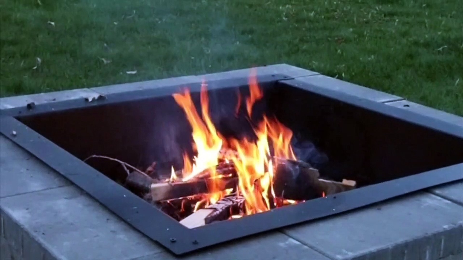 Square Fire Pit Insert