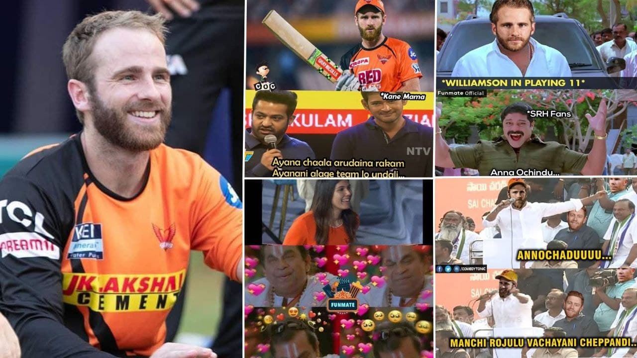 IPL 2021 : Kane Williamson Is Love, Kane Mama Is An Emotion | Orange ...