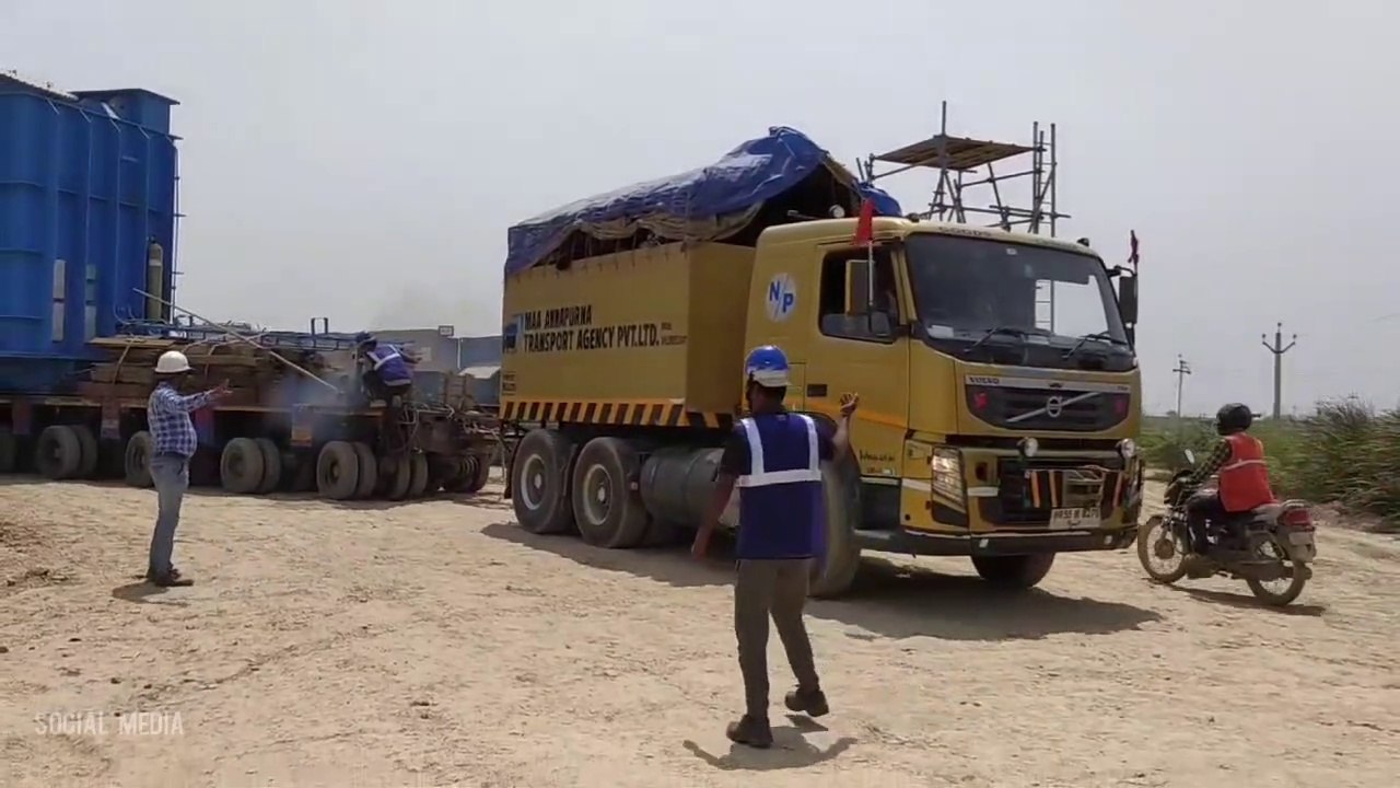 Heavy Transformer transportation in India | Volvo Puller Trucks India | ODC Transportation India ...