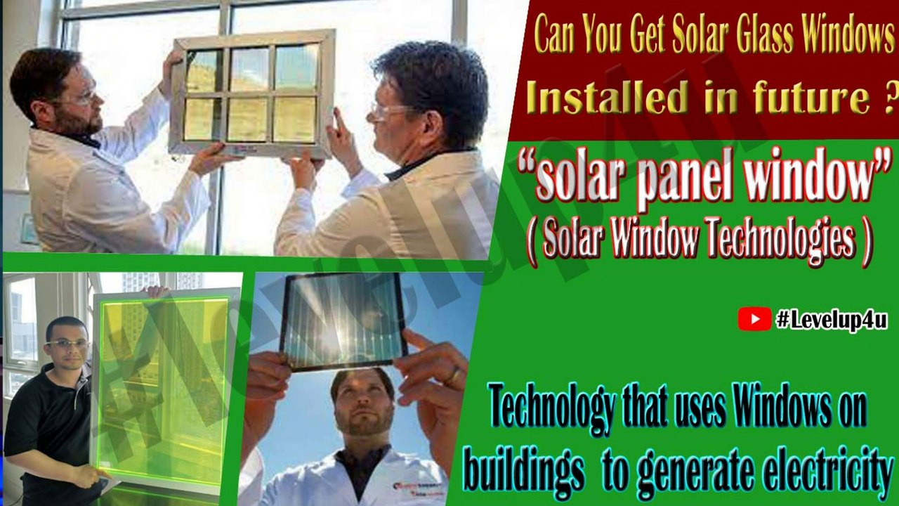Solar-power-generating Windows|Technologies For Home Electricity|Smart ...