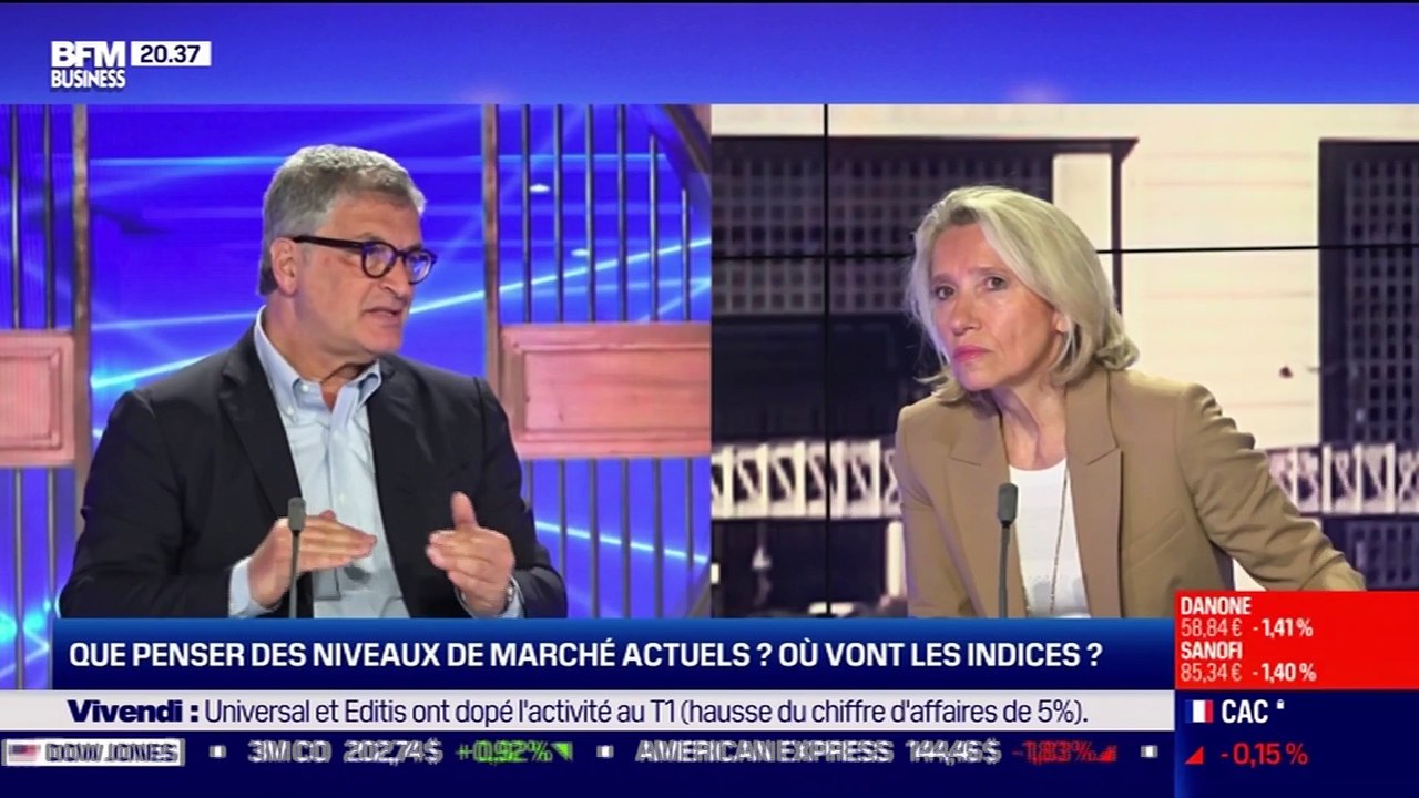 La semaine de Marc (2/2): Deux jours de secousses sur les marchés, où vont les indices ? - 23/04 ...