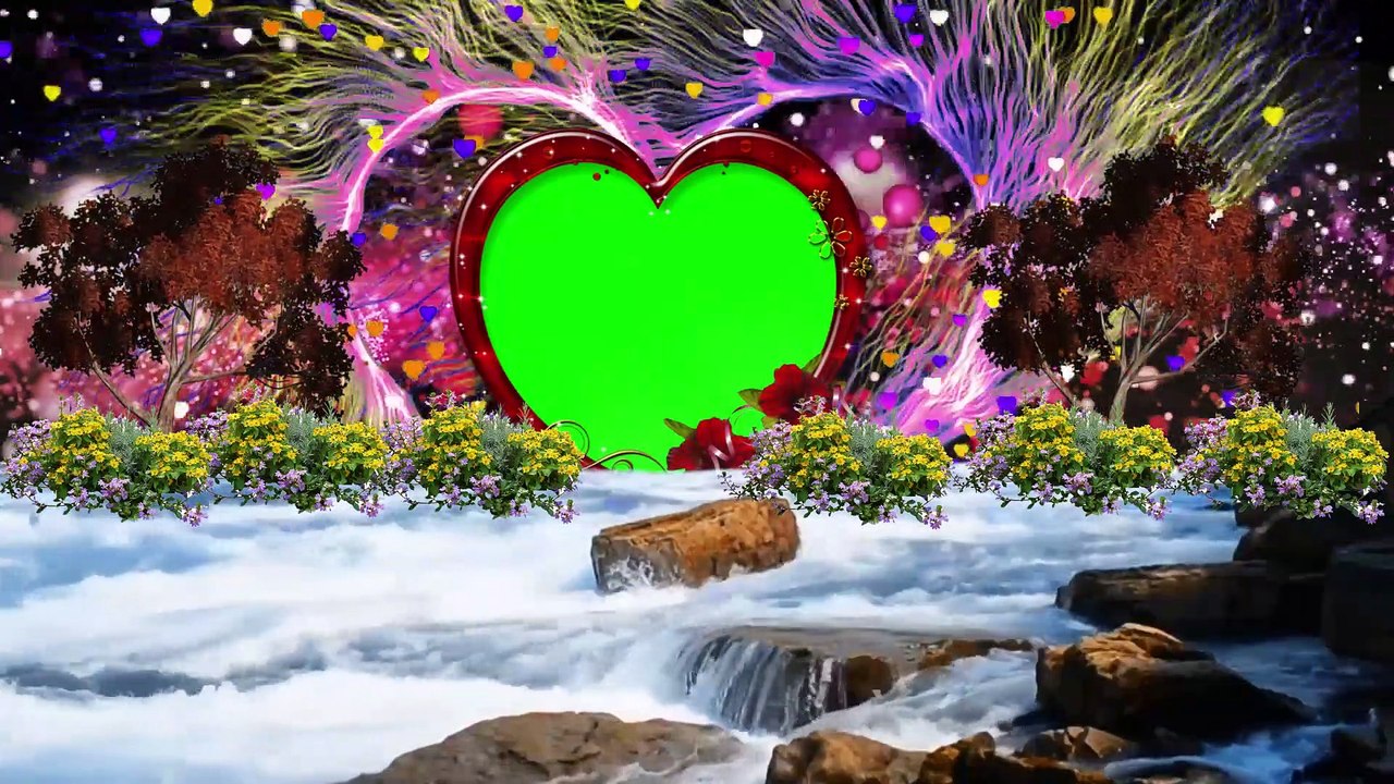 Wedding green screen Effects HD Video 03/Dil photo frame Very Beautiful ...