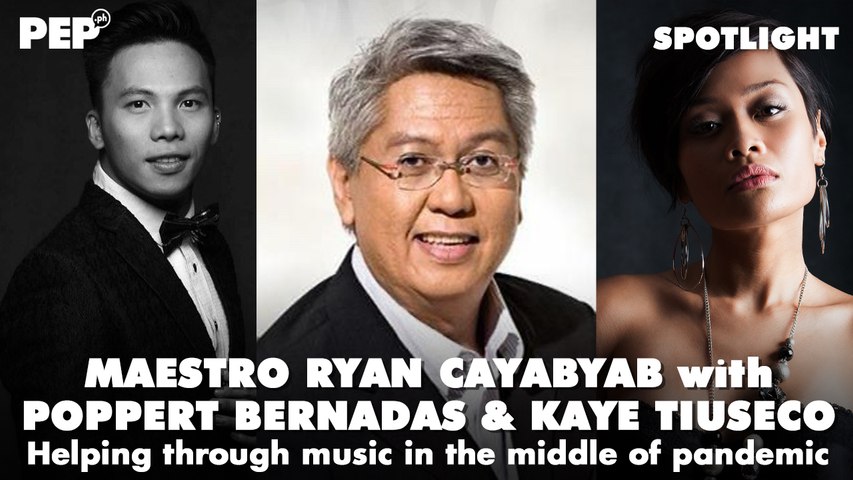 Ryan Cayabyab, Kaye Tiuseco, and Poppet Bernadas: Helping through music ...