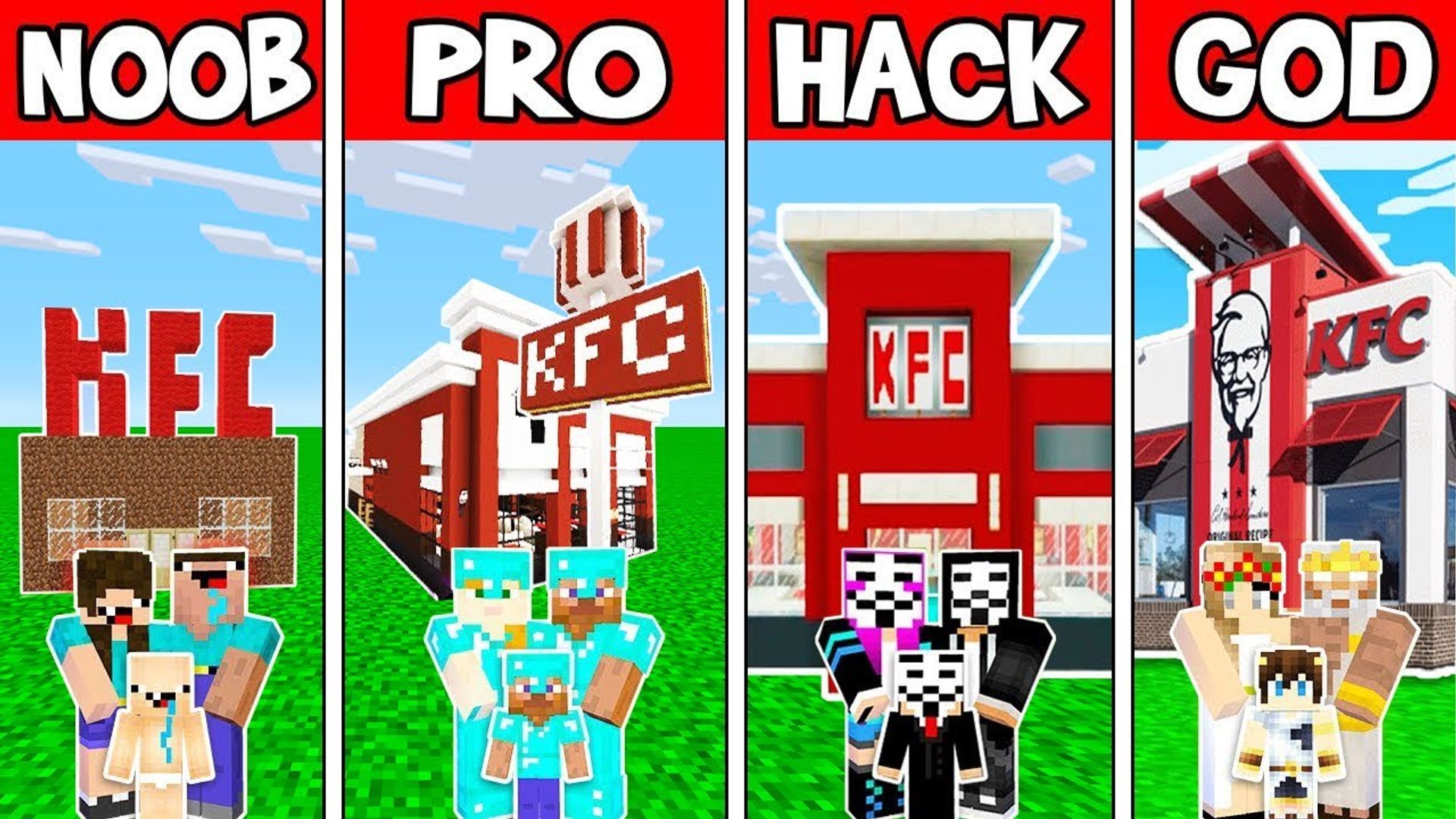 Construction De Kfc Minecraft