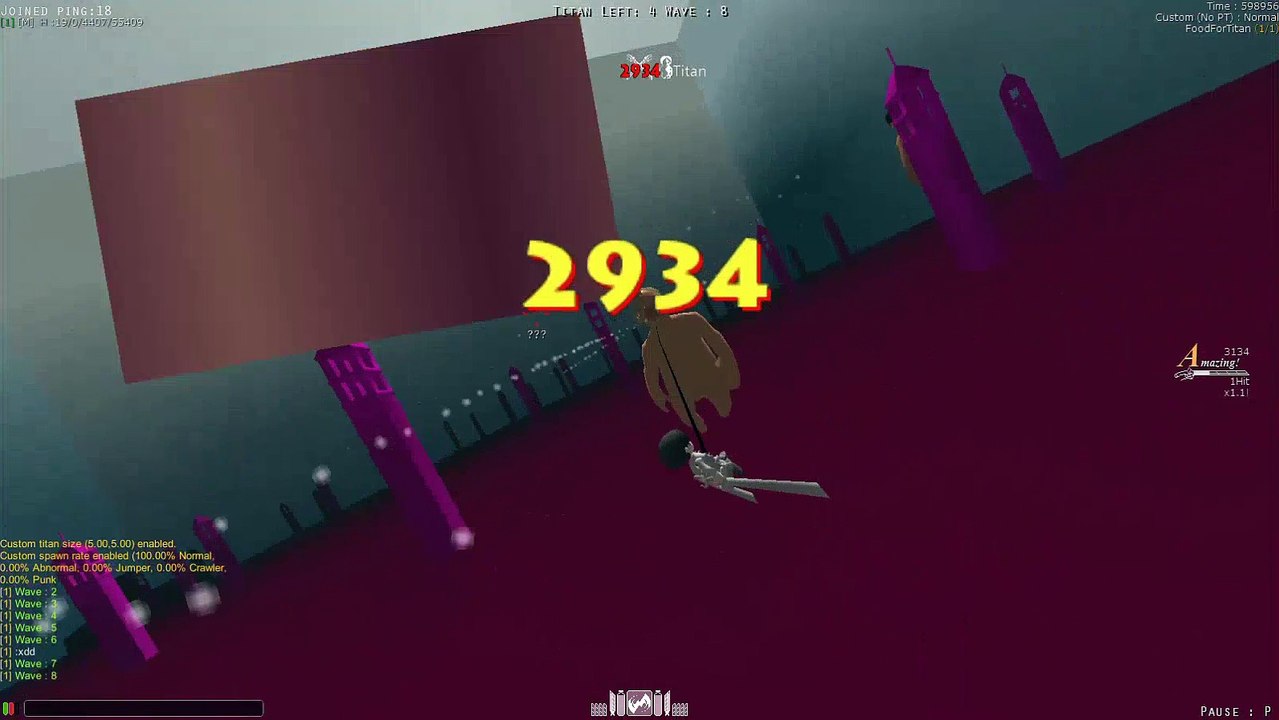 AoTTG [RC Mod] Low Lower Poly Settings (Gameplay 1) -Messing Around ...