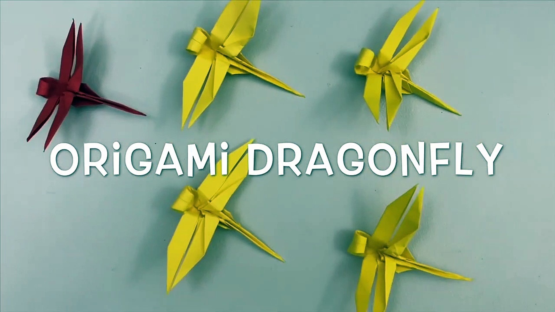 Dragon Fly Origami