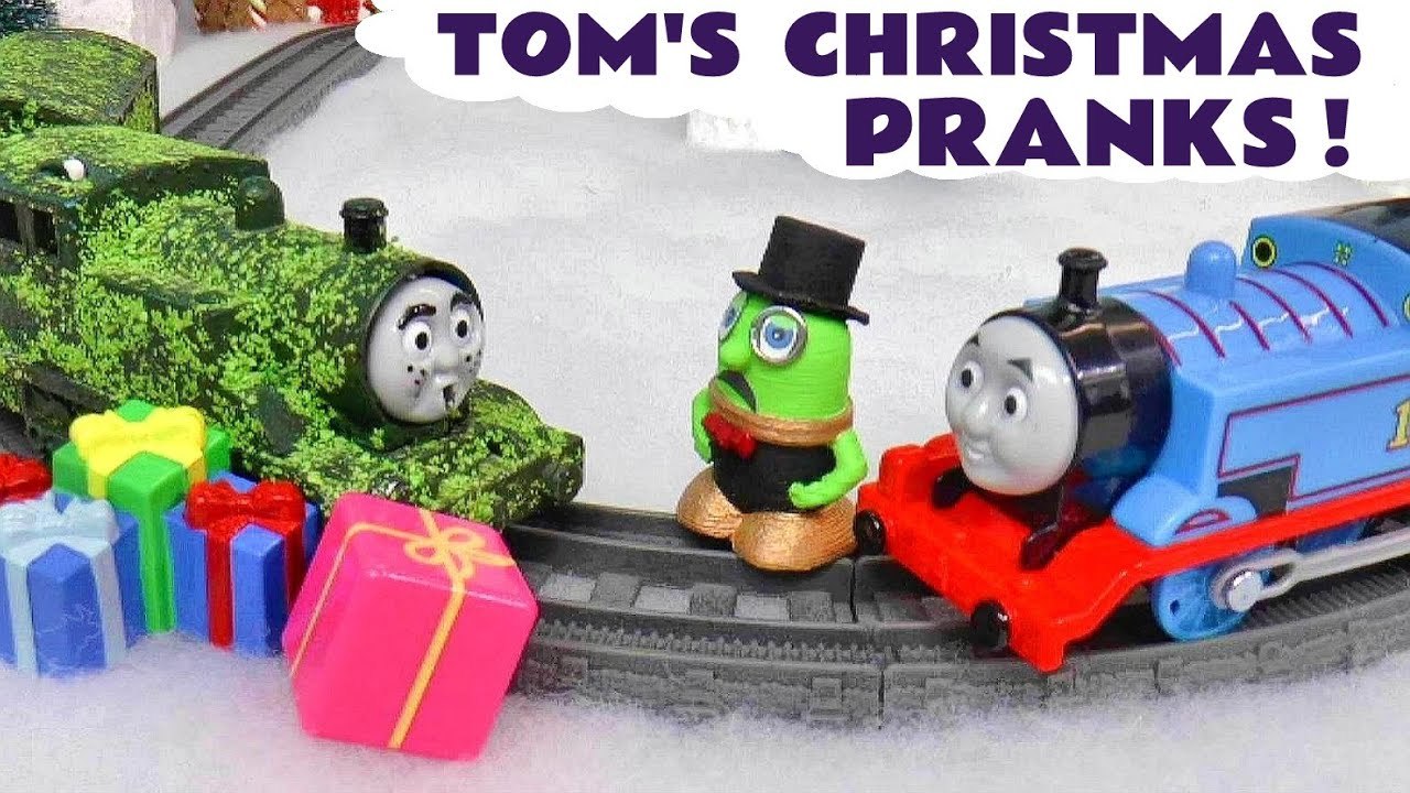 Thomas the Tank Engine Tom Moss Christmas Pranks with the Funny ...