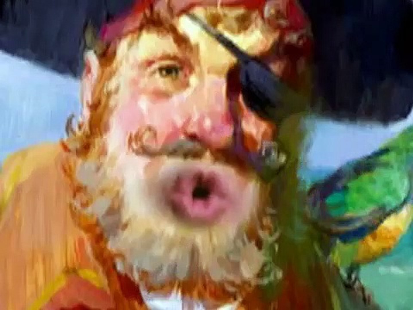 Spongebob Pirate Painting