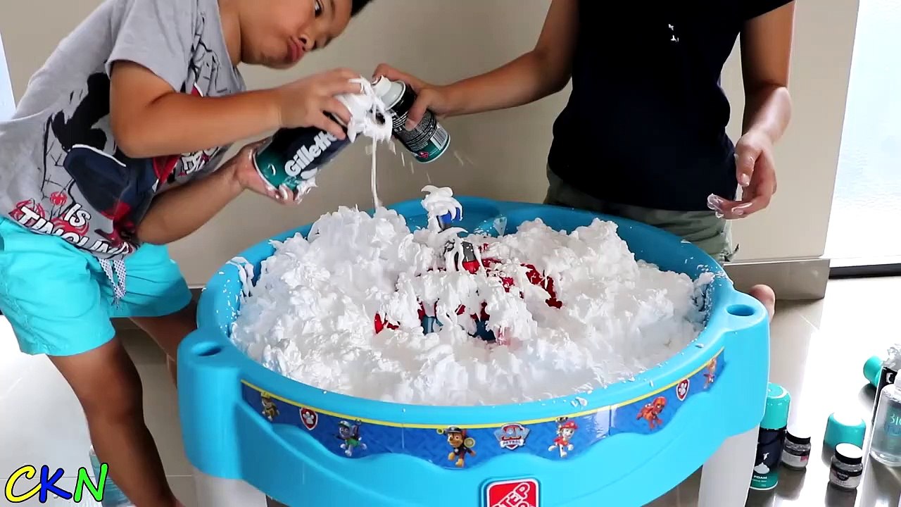 Giant Slime Toys Surprise Diy Fun With Paw Patrol Pj Masks Ckn Toys ...