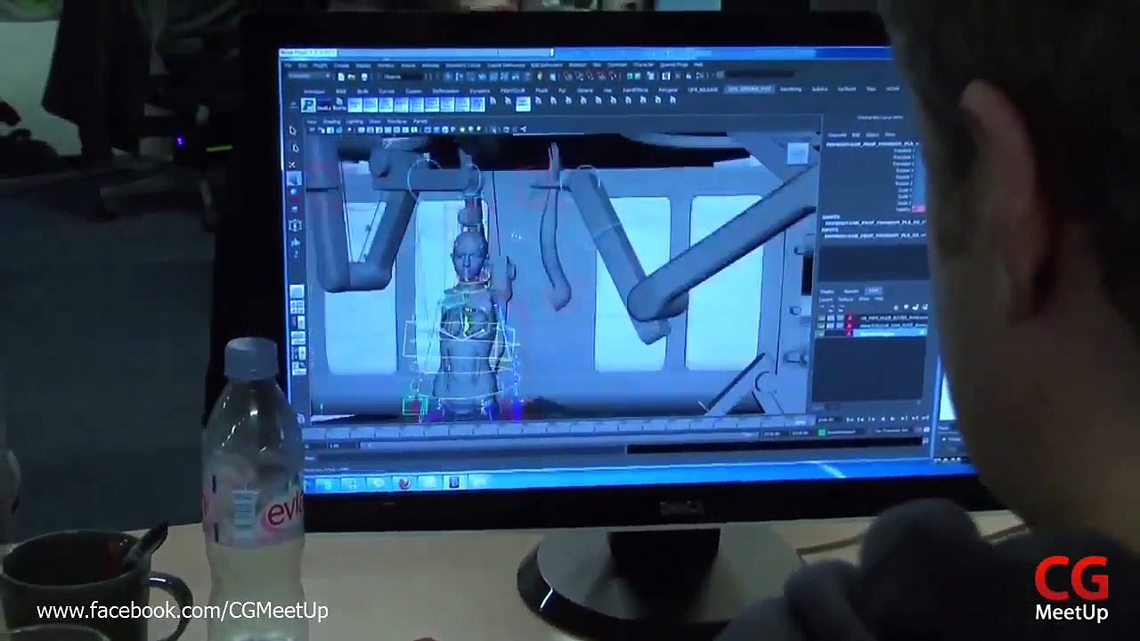 CGI 3D VFX Breakdown HD Making of Quantic Dream's Kara CGMeetup - video Dailymotion