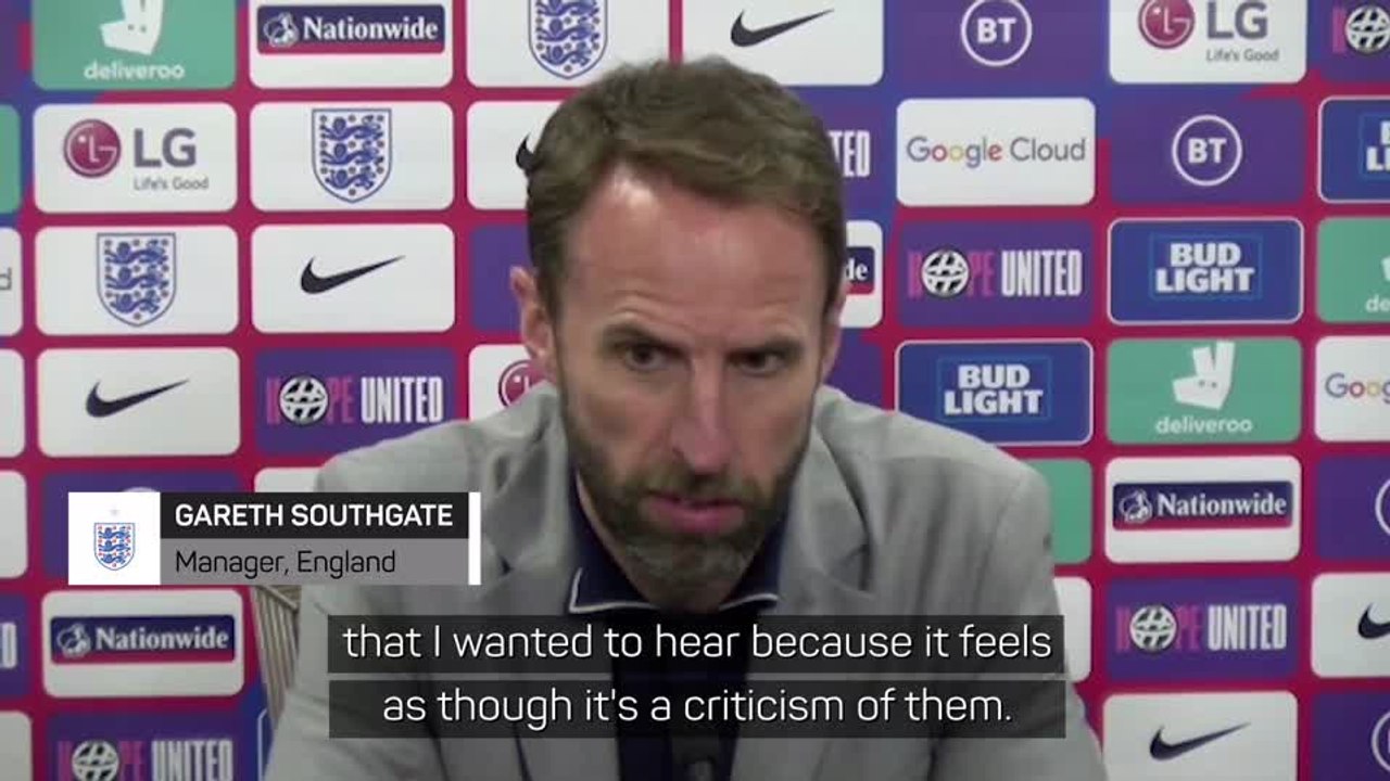 Southgate condemns England fans who booed players taking the knee ...