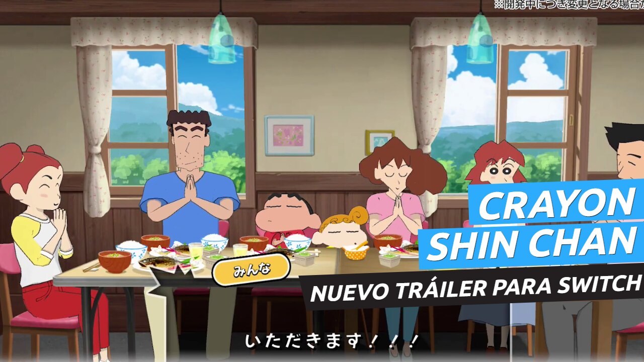 Crayon Shin-chan para Nintendo Switch - Tráiler - Vídeo Dailymotion