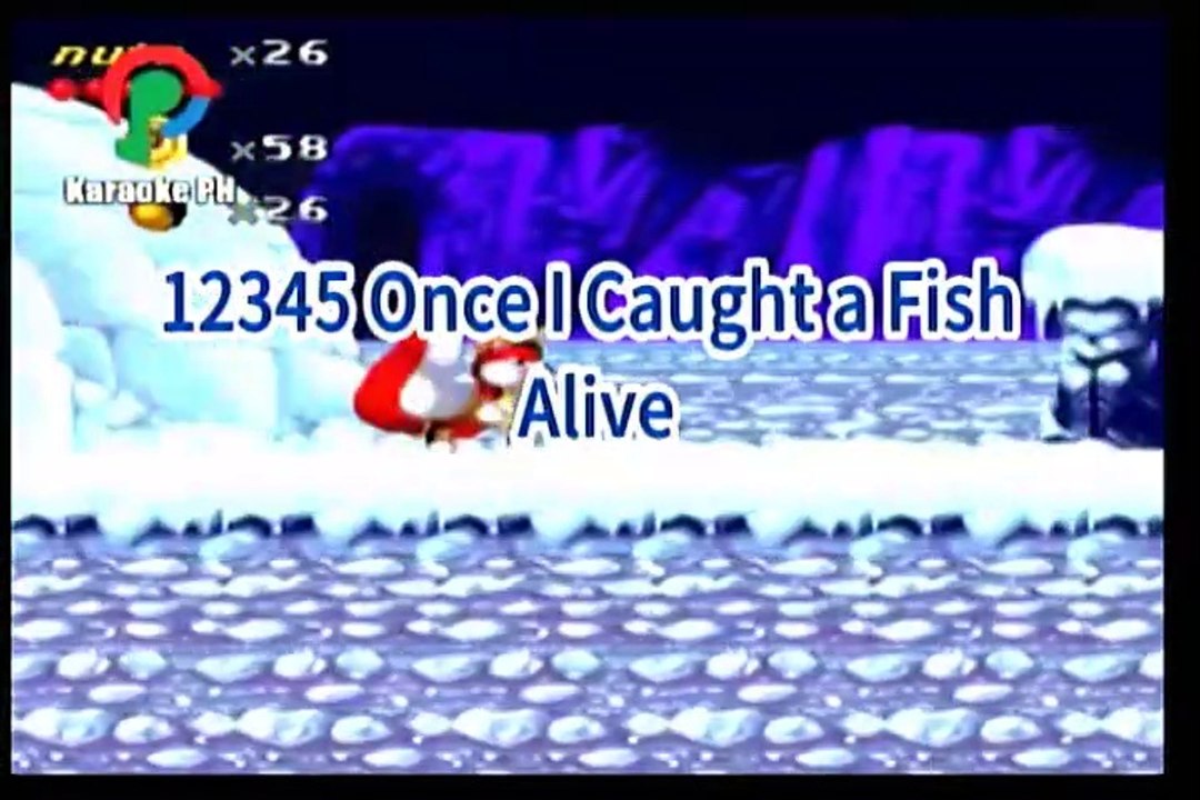 Kids Song 12345 Once I Caught A Fish Alive Karaoke - video Dailymotion
