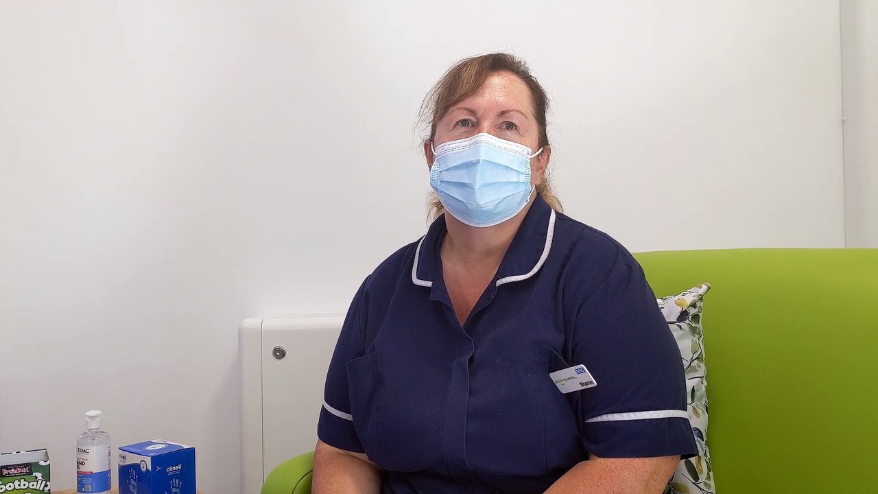 Modern matron Sharon Craddock at the opening of the Poppy Ward - video ...