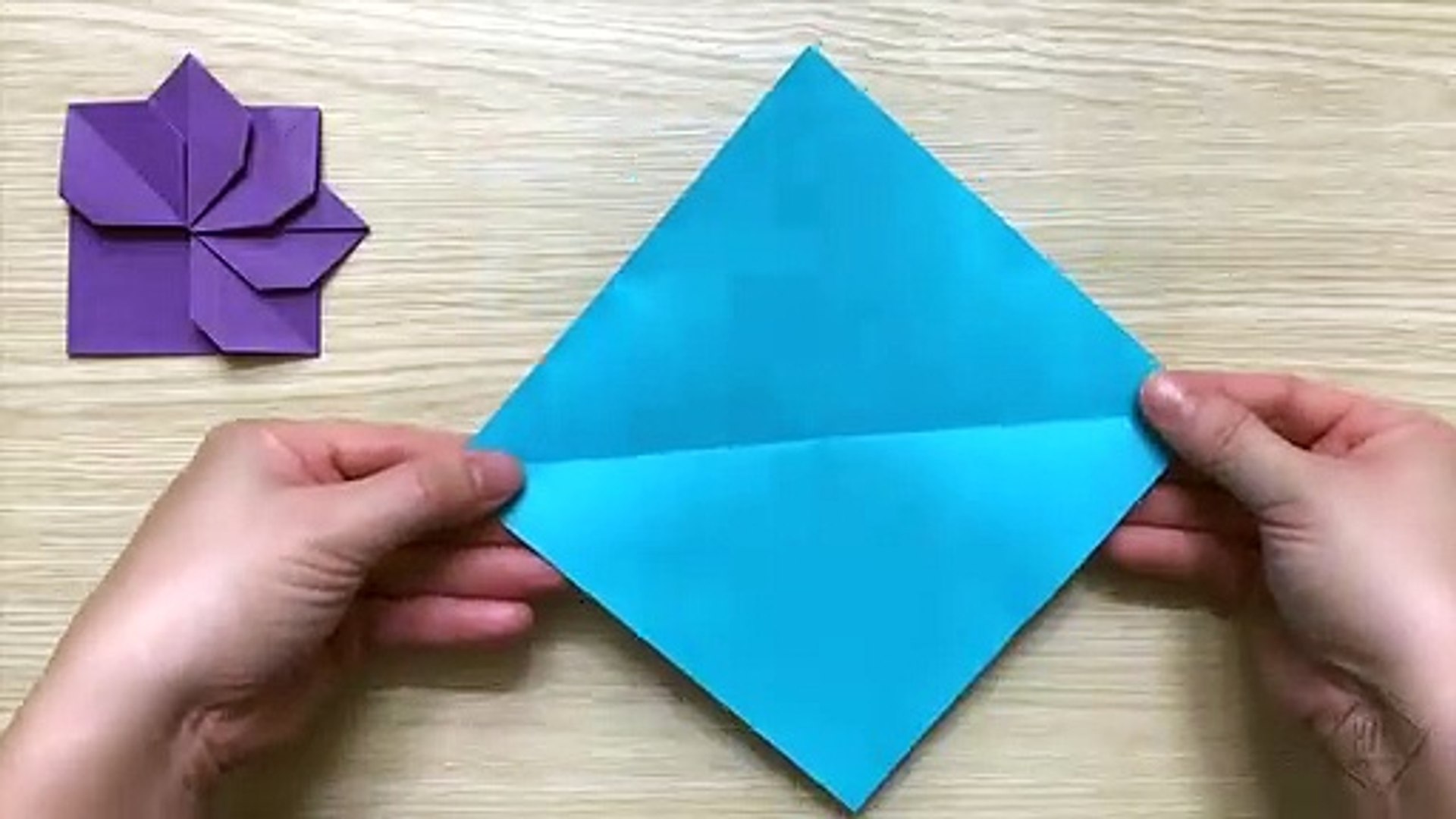 How To Make Origami Bookmark
