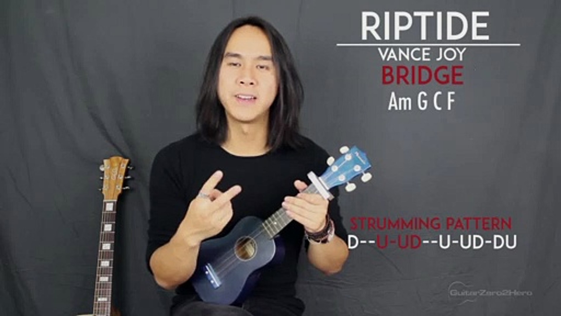 Ukulele Chords Riptide Easy Riptide Ukulele Chords | TheGalah