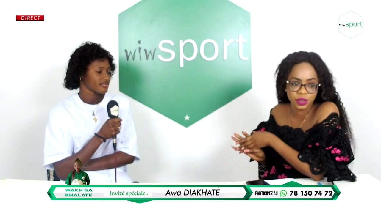 Spéciale #WakhSaKhalate avec Awa DIAKHATÉ #Football #Féminin - Vidéo ...