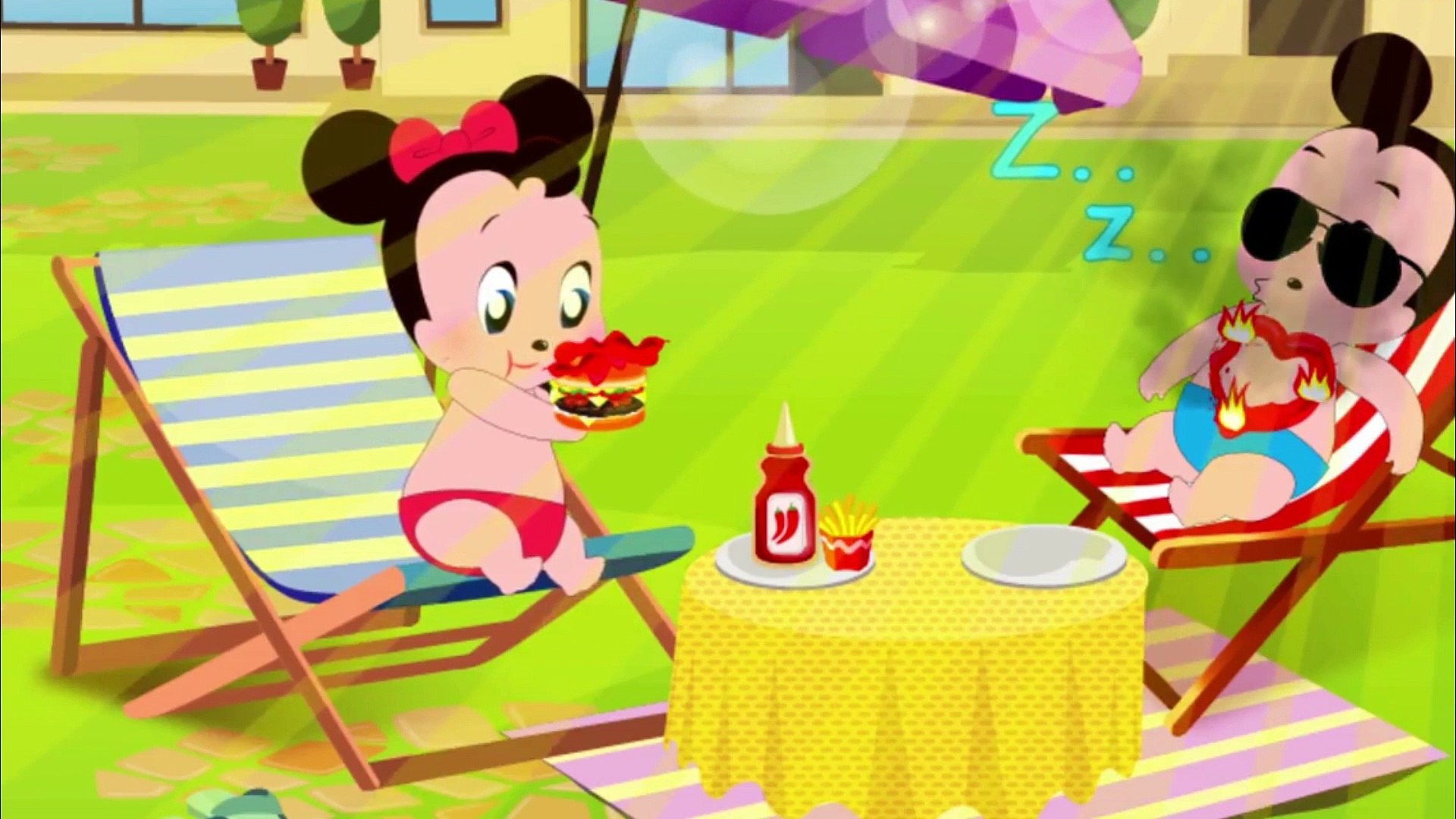 Mickey And Minnie Mouse Baby