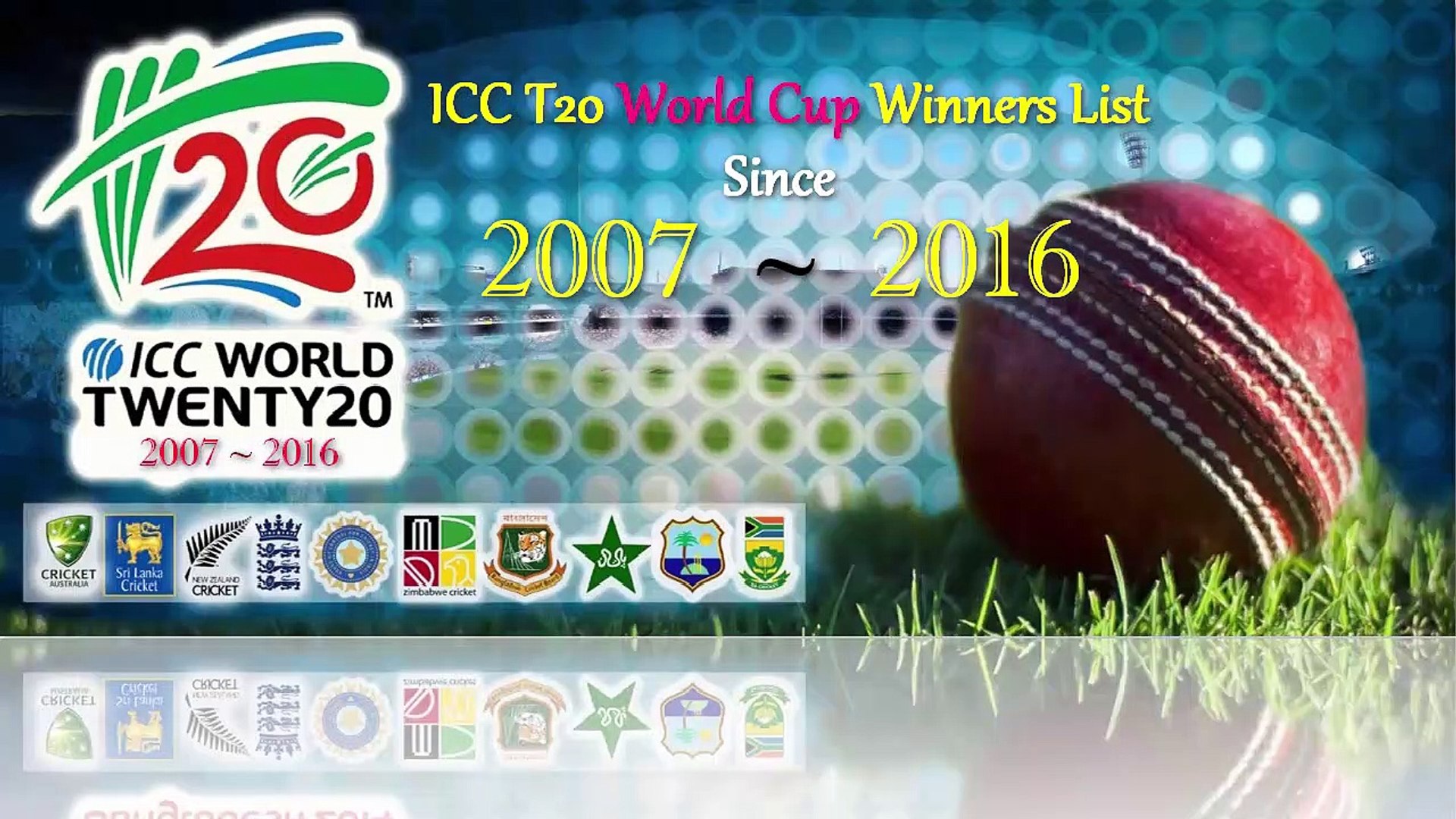 T20 World Cup 2016 Logo