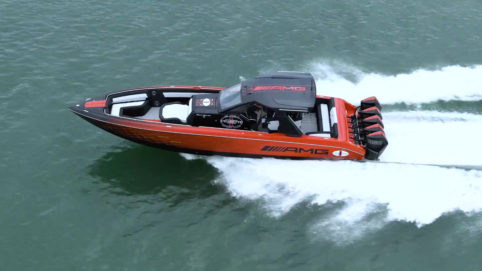 Mercedes Cigarette Boat
