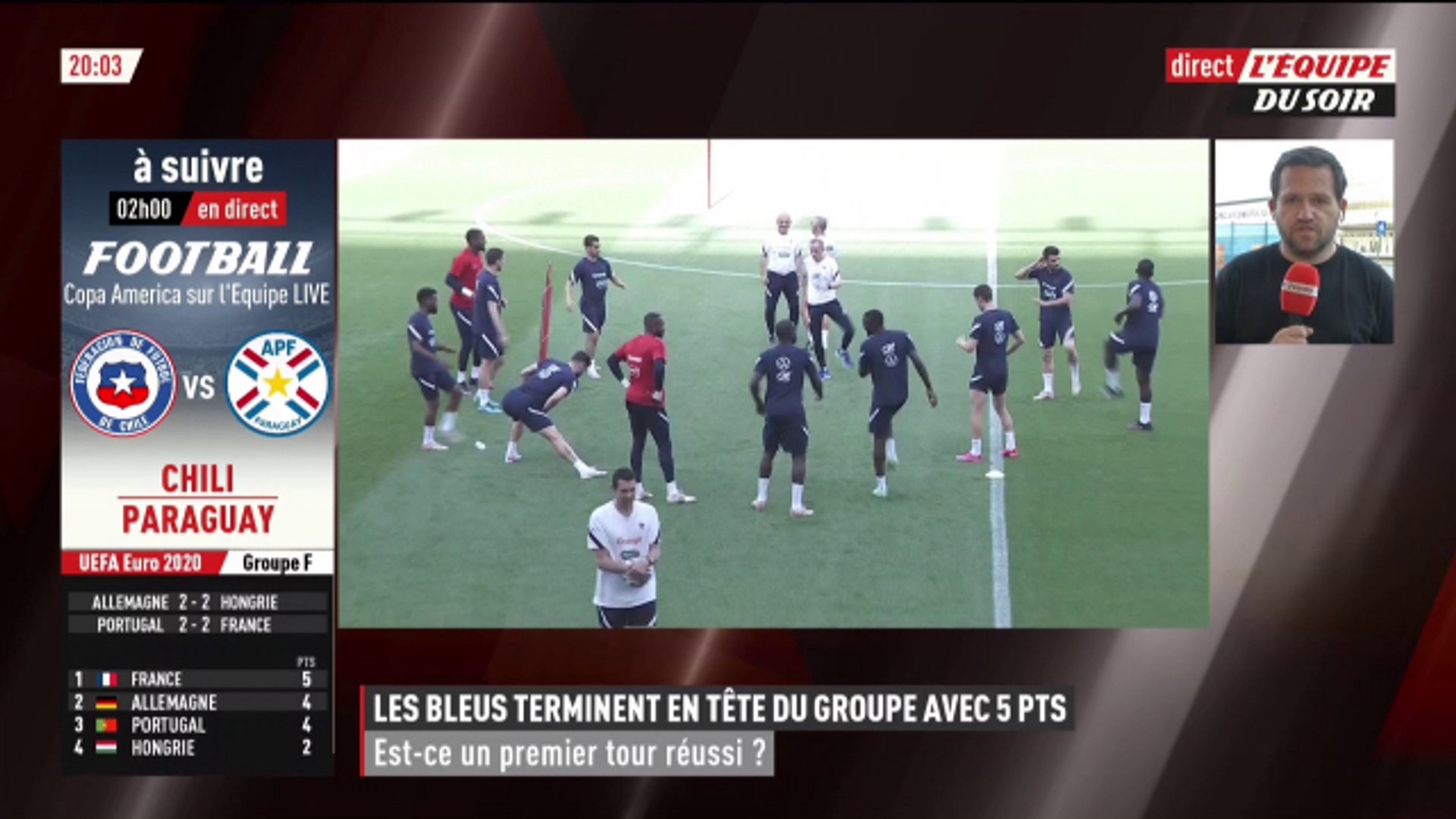 Est-ce un premier tour réussi pour les Bleus ? - L'Équipe du Soir - extrait