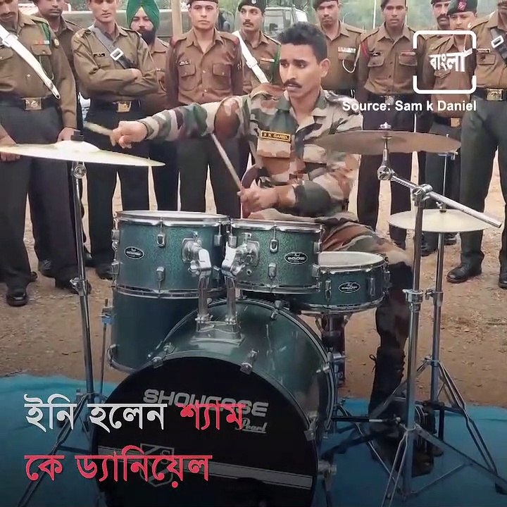 Indian Army Soldier Turns Into A Pro-Drummer - video Dailymotion
