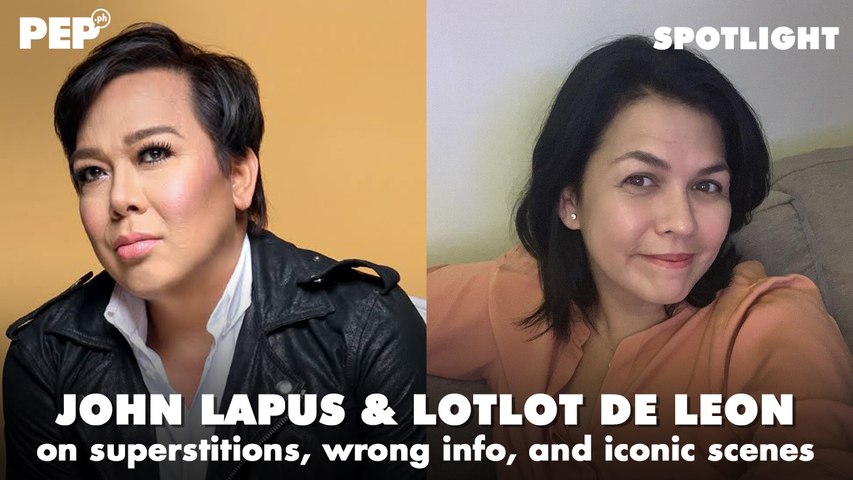 John Lapus & Lotlot de Leon on PEP Spotlight