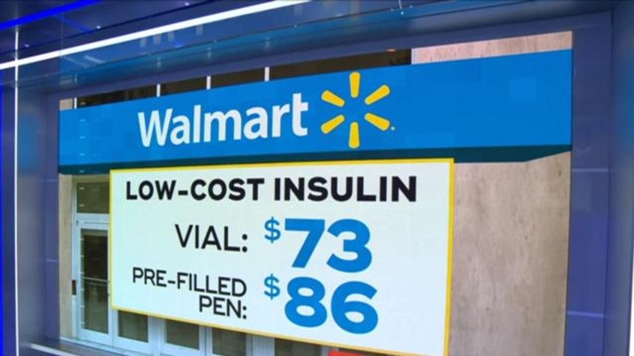 Walmart Announces New Low-Price Insulin For Diabetics - video Dailymotion