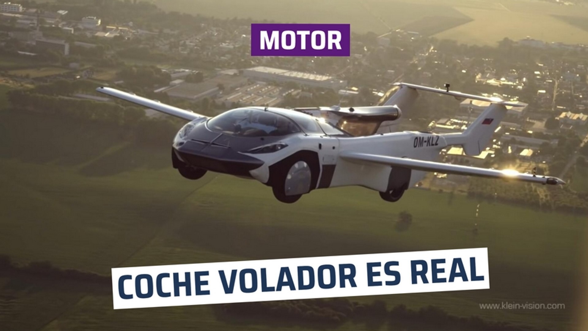 Coche Volador Real Bienvenidos Al Futuro! Este Es El Carro Volador Que