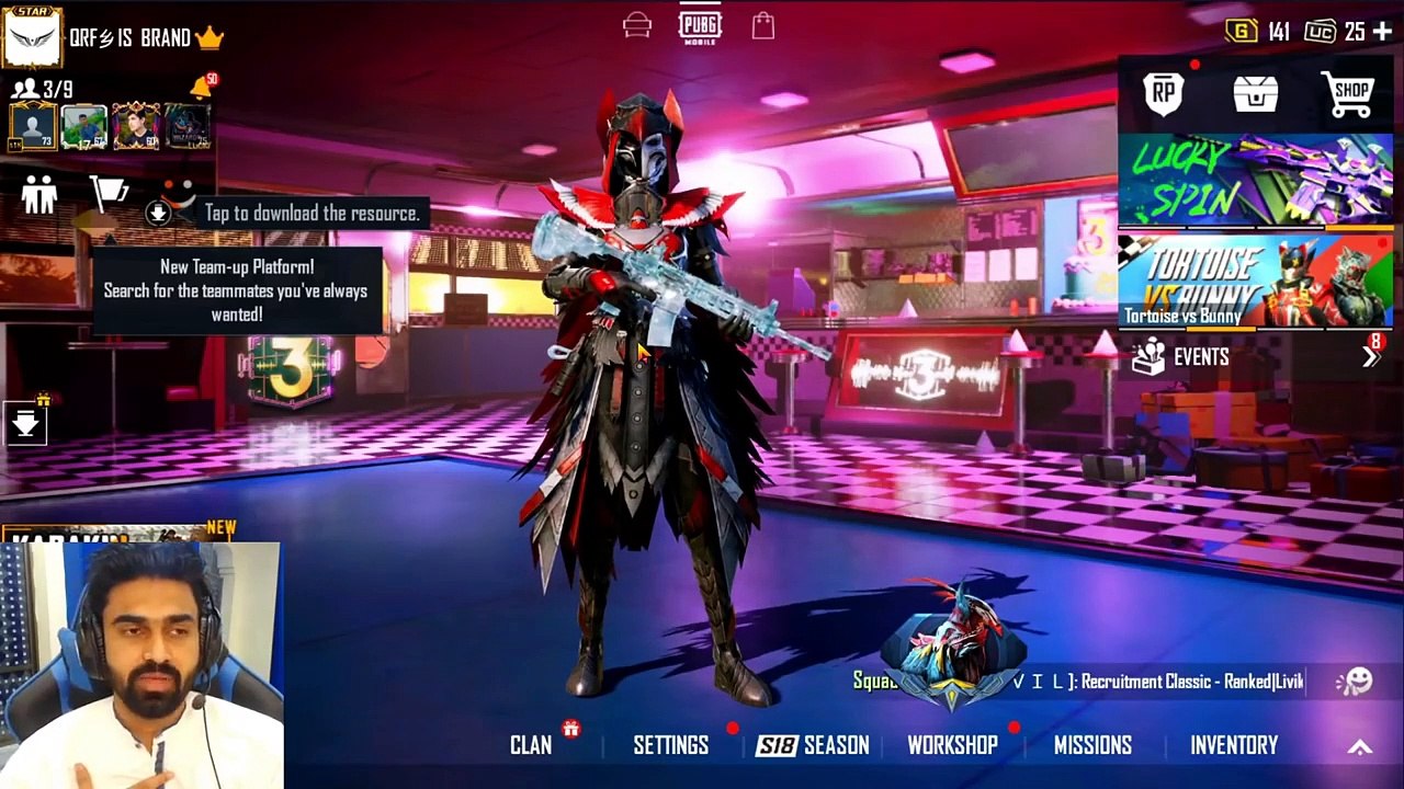 Inventory Tour Of Unique Pubg Account - Star Frame And Purple Bape Set ...