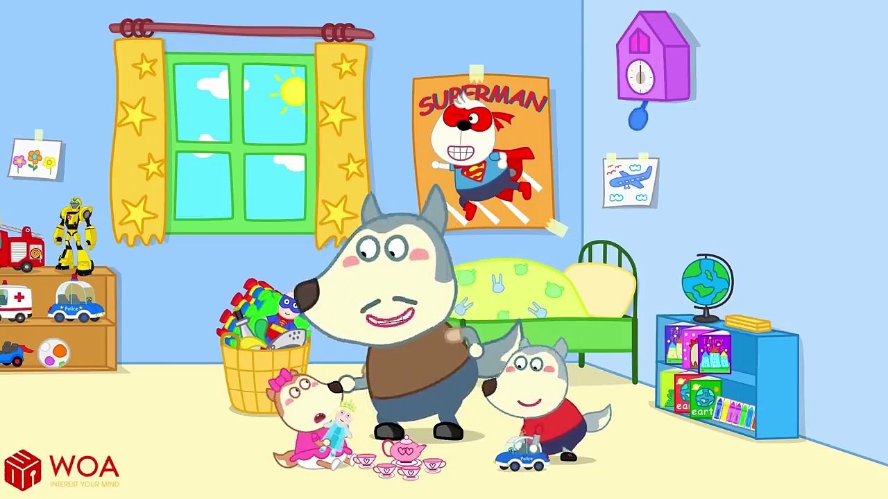 Wolfoo And Dad Pretend To Be Pregnant Like Mommy - Kids Stories About ...