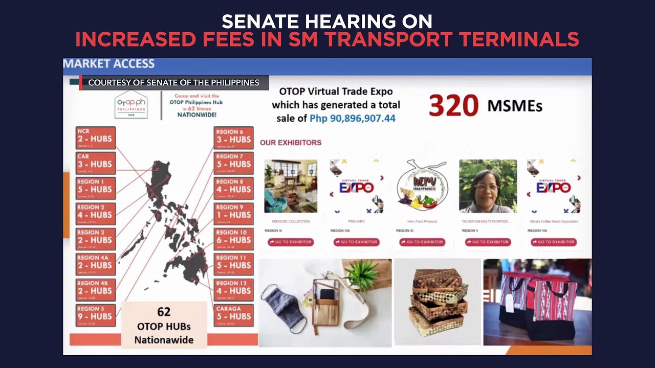 Senate of the Philippines: Hearing on increased fees in SM transport ...