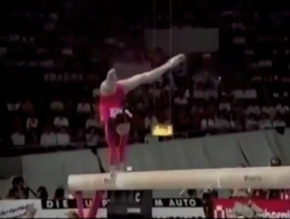 Yang Bo - BB EF - 1989 World Gymnastics Championships - video Dailymotion