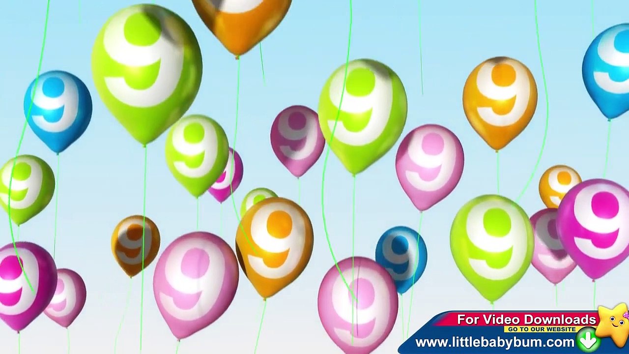 Learn with Little Baby Bum | The Number 9 Song | Nursery Rhymes for ...