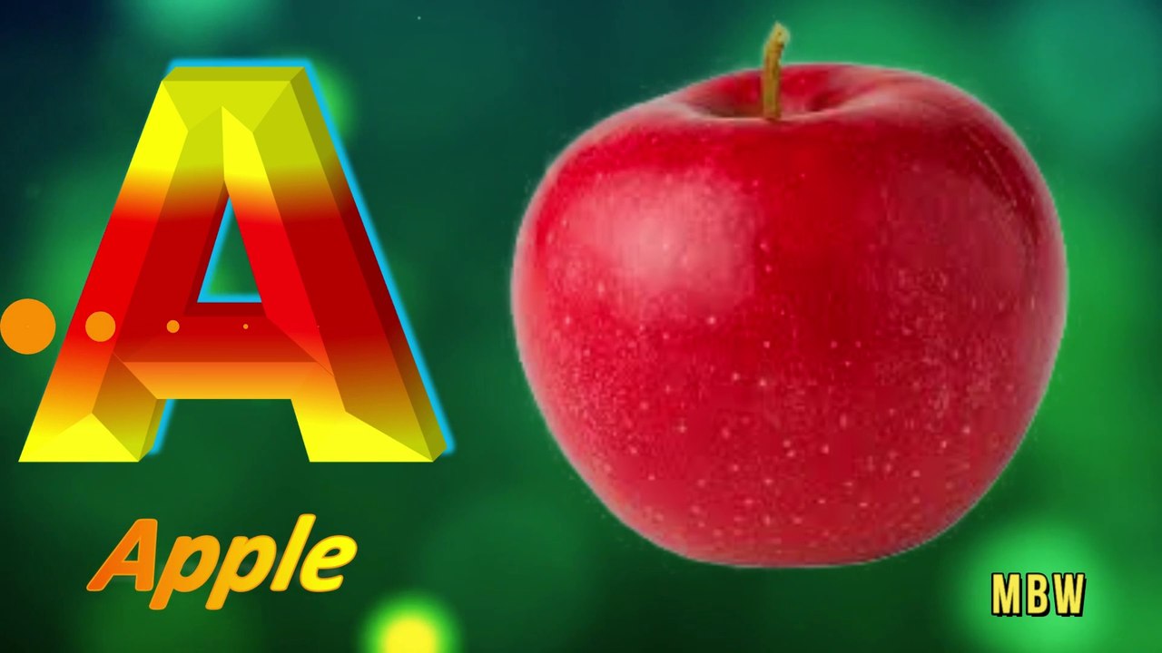 V110 ABCD|| ABC|| Alphabets|| A for apple b for ball c for cat d for ...