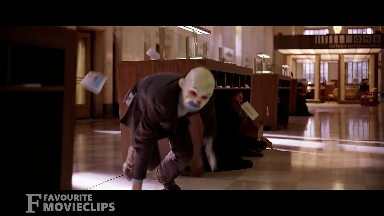 Joker First Look | Bank Robbery Scene | The Dark knight (2008) | Lavish ...
