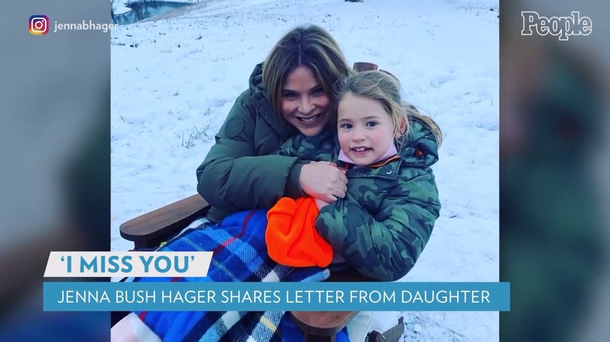 Jenna Bush Hager Shares the Heartbreaking Letter Her Daughter Mila Sent ...