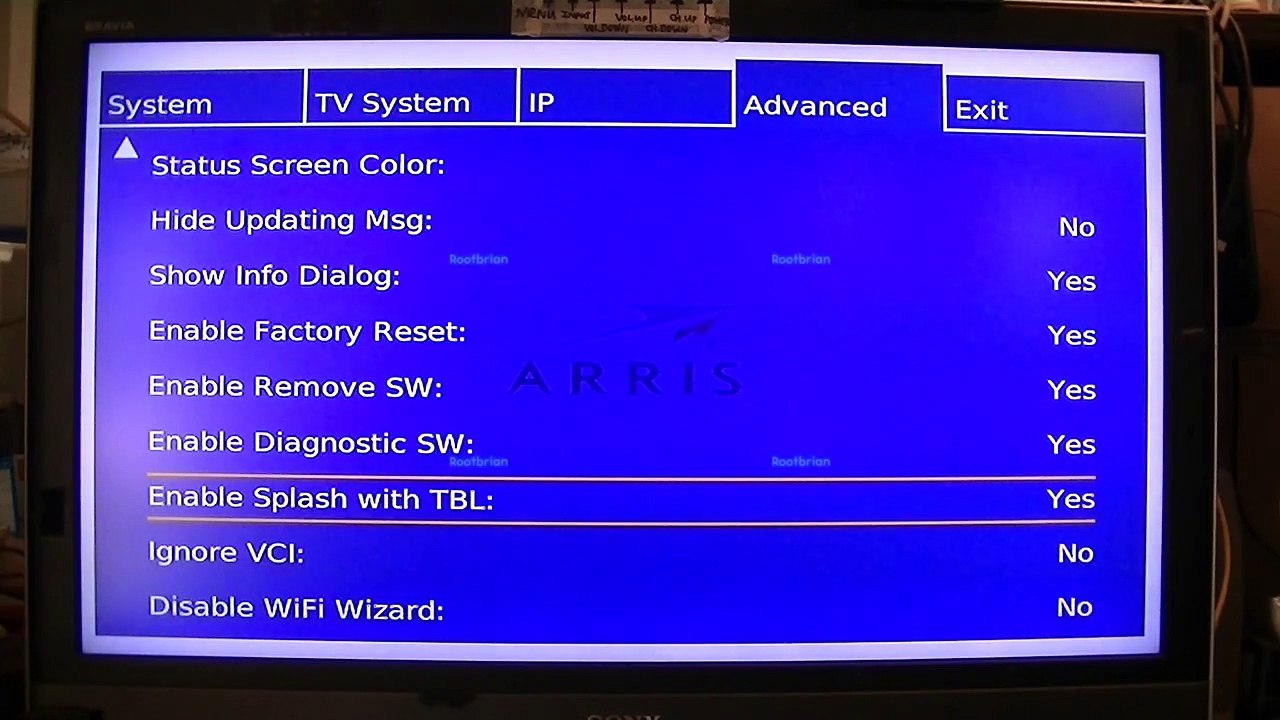 Accessing the Bootloader Menu on Bell/Telus 4K Arris Unix Set-top boxes ...