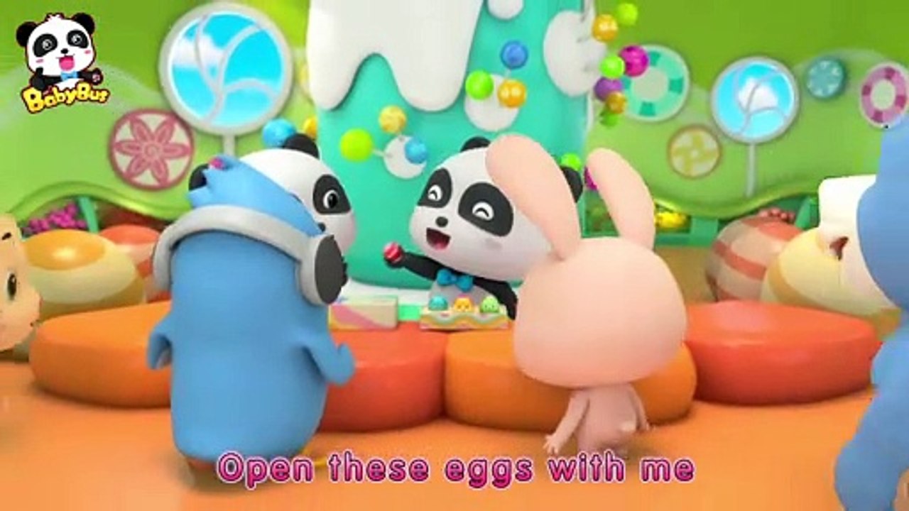 Surprise Eggs, Open them! | Learn Colors | Nursery Rhymes | Kids Songs ...