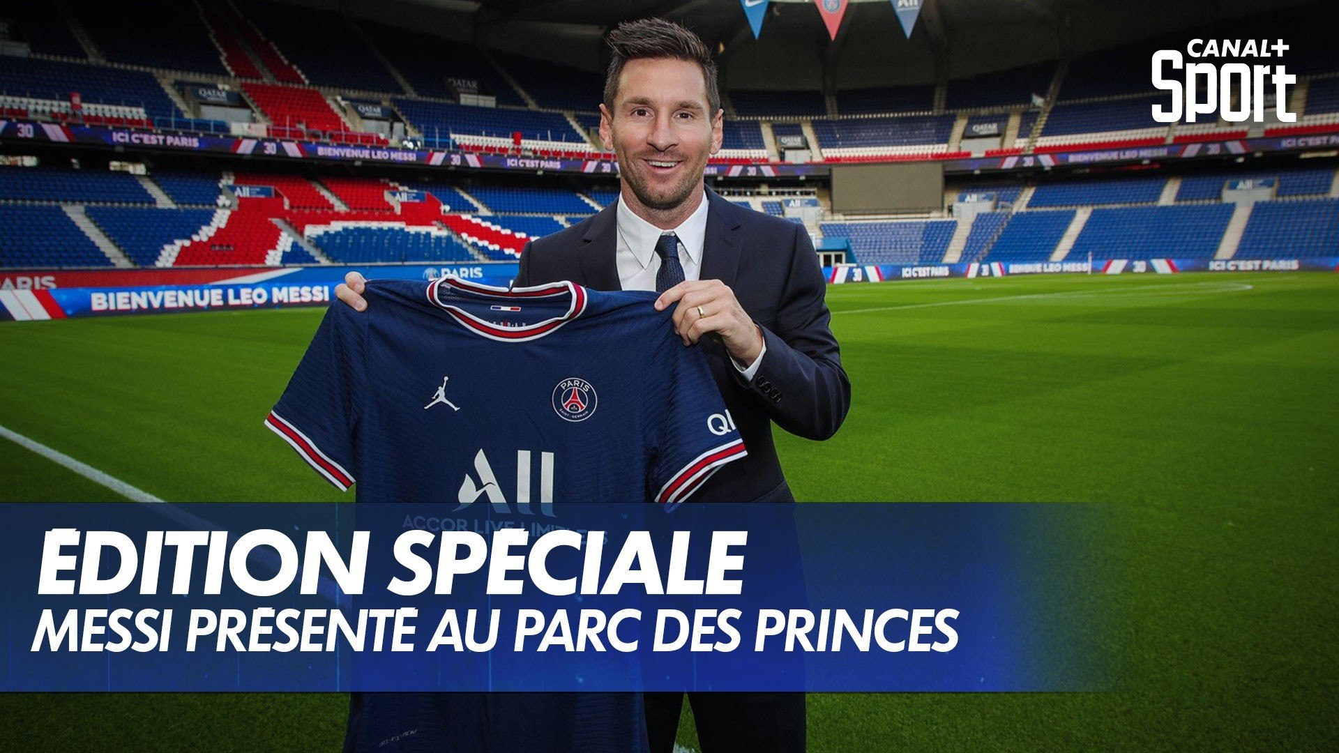 Présentation officielle de Lionel Messi au PSG