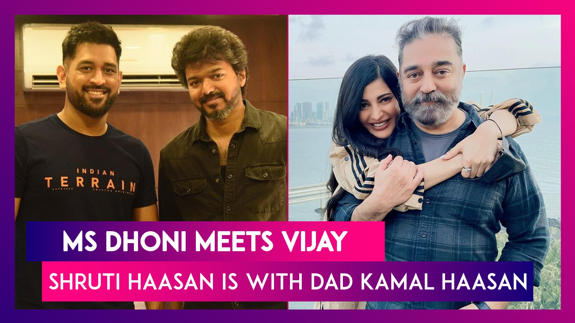 Ilayathalapathy Vijay And Dhoni