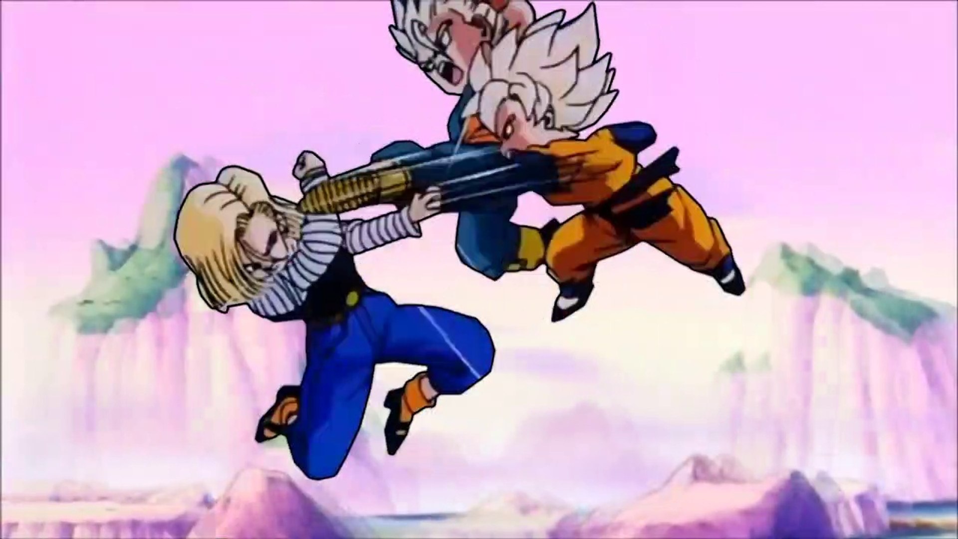 Android 18 Vs Trunks