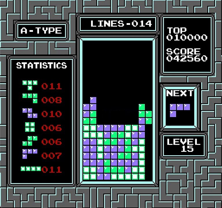 Tetris NES - A-Type - Level 15 Start - video Dailymotion