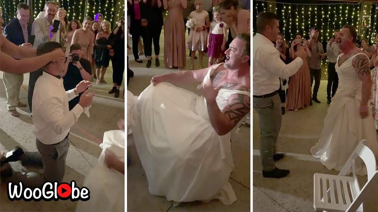 'BEST Wedding Prank EVER | Groom Fooled by Bride & Best Man' - video ...