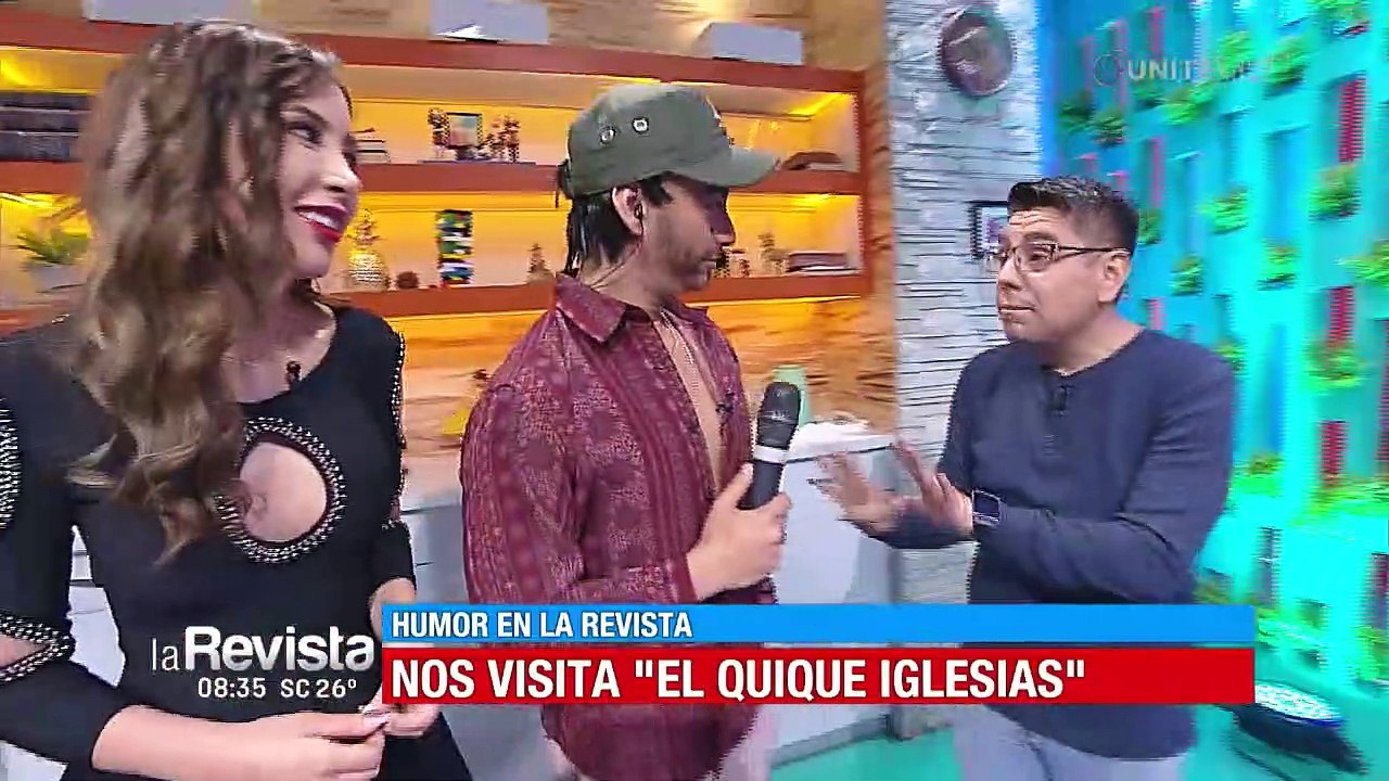 Humor: ‘El Quique Iglesias’ visitó La Revista para contar sus proyectos ...