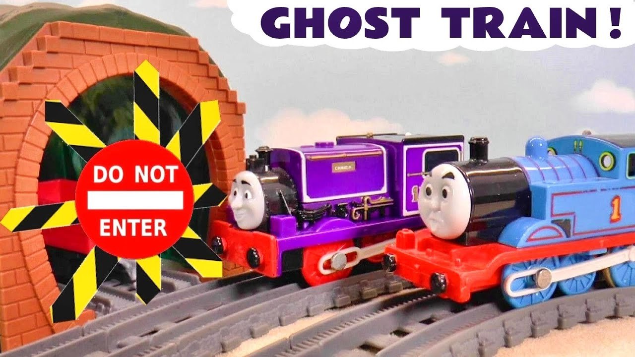 Ghost Train Toys with Thomas and Friends Toy Trains and the Funny ...